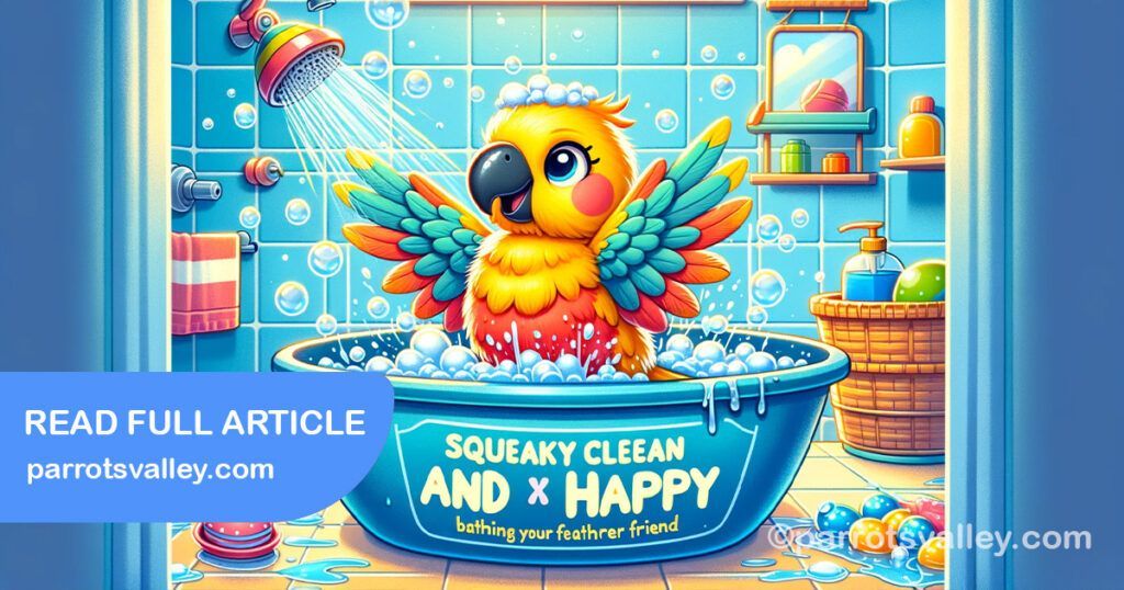 Squeaky Clean and Happy: A Guide to Bathing Your Feathered Friend ...